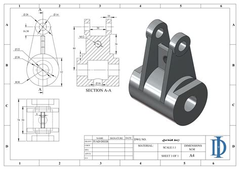 Solidworks Solidworks Tutorial Cad Drawing Autocad Isometric Drawing