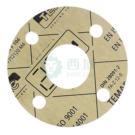 HG T20606 有机纤维无石棉垫片TC 50 RF DN25 PN10 T 3mm 10片 包多少钱 规格参数 图片 采购 西域