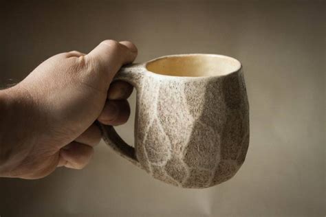Hand Thrown Pottery Tea Or Coffee Mug With Handle In Primitive Etsy