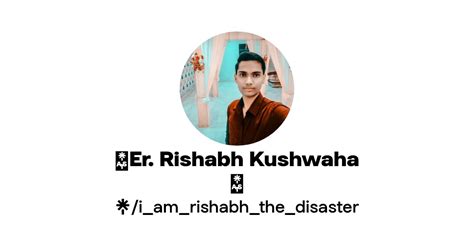 🧡er Rishabh Kushwaha 💙 Instagram Facebook Linktree
