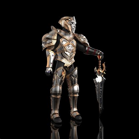 Stl File Anduin Wrynn Full Armor Set 🗡️ ・3d Printable Model To Download・cults