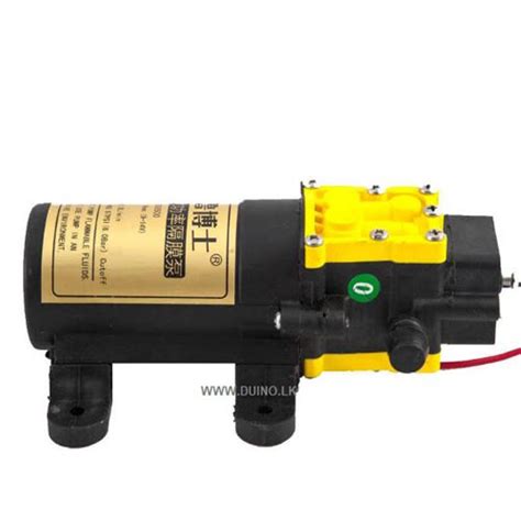 Dc12v 45lmin Large Flow Rate Micro High Pressure Diaphragm Water