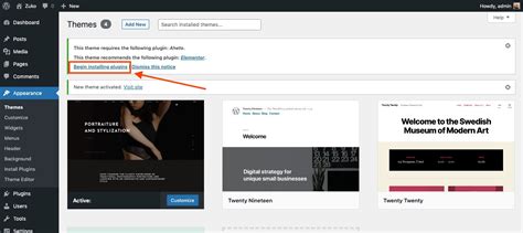 Step 2 Install Required Plugins Truethemes