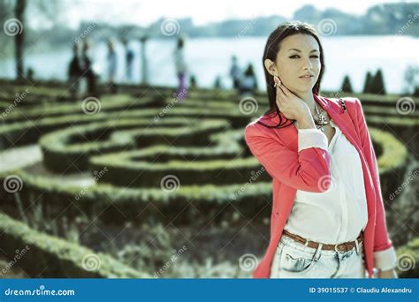 Fashion Women Stock Image Image Of Grand Fashion Landscape 39015537