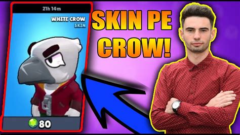 Am Cumparat Skinul White Crow Brawl Stars Romania Youtube