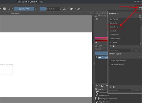 Problem Changing Krita Tools 2 By Takiro Basics Interface