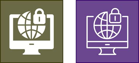 Internet Security Icon 42727834 Vector Art At Vecteezy