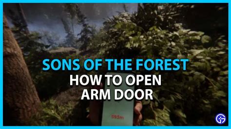 Как открыть подлокотник в Sons Of The Forest 4pmTech
