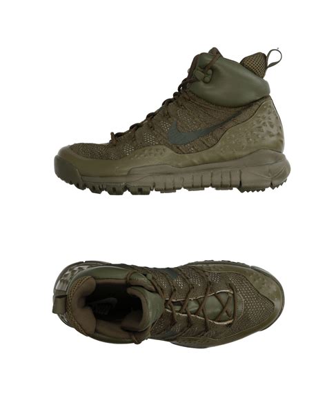 Nike High Tops And Sneakers In Military Green Green For Men Lyst