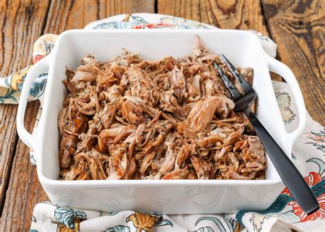 Slow Cooker Pork Roast With A Sweet And Tangy Glaze Barefeet In The