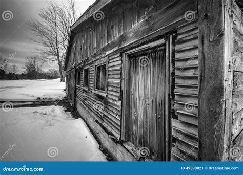 Old Vermont Barn Stock Image Image Of Rustic Cold Winter 49390021