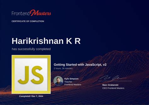 Javascript Harikrishnan Rajagopalan