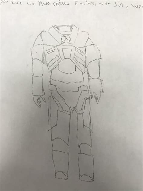 Before And After I Drew It For My Science Class R Halflife