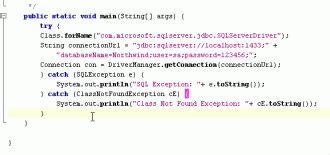 Accessing SQL Server On NetBeans Using JDBC Part