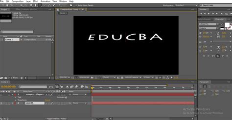 Text In After Effects Steps To Create Text Animations In After Effects