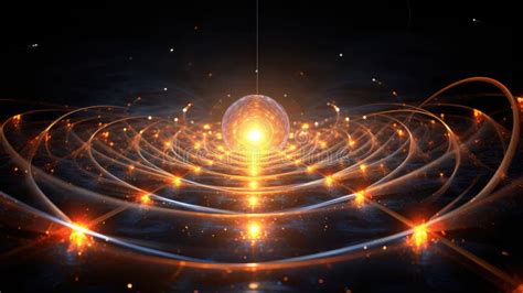 Ic Atom Orbit Stock Illustration Illustration Of Atom 319424084