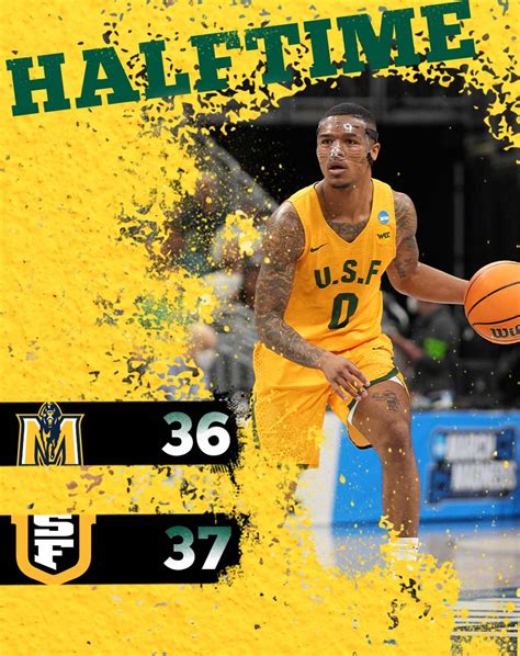 University Of San Francisco On Twitter RT USFDonsMBB HALFTIME On