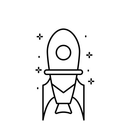 Spaceship Vector Icon Illustration 23041332 Vector Art At Vecteezy
