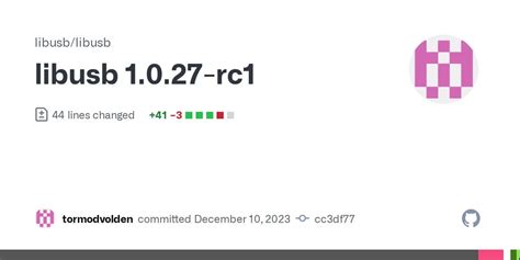 Libusb 1027 Rc1 Is Out First Libusb Rc With Webassembly Webusb