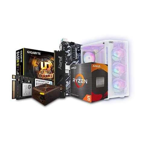 AMD Ryzen 5 5600G GIGABYTE B450M H Combo PC
