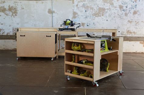 Ultimate Roll Away Workbench With Miter Saw Stand Ana White