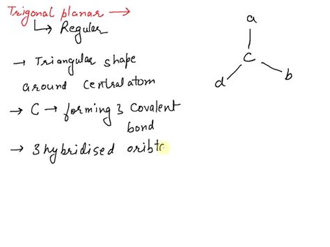 Solved The Central Atom In A Molecule Has A Trigonal Planar Molecular