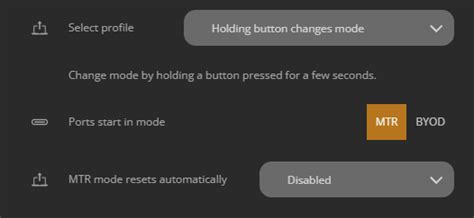 Configuring An MTR Ochno