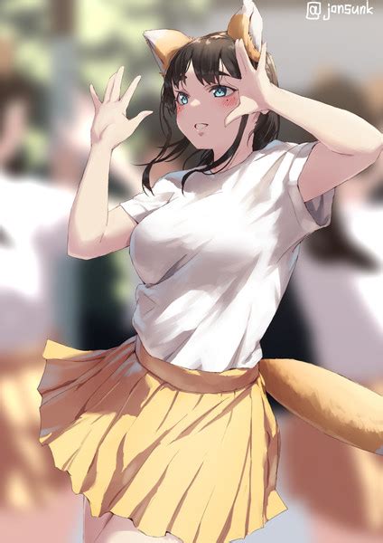 きつねが楽しい年ごろ Jonsun さんのイラスト ニコニコ静画 イラスト