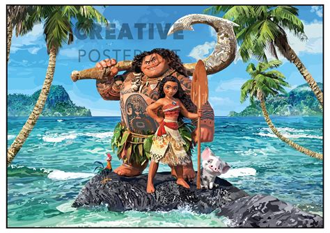Onimhouse Poster Moana Poster Moana Movie Poster Landscapedisney