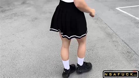 Cute Stranger Student From The Tram Invited Me To Visit And Showed Her