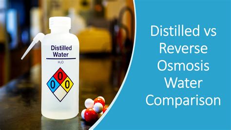 Reverse Osmosis Vs Distilled Water Similarities Differences