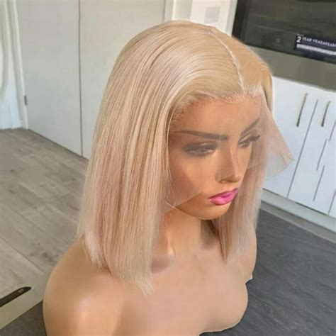613 Straight Bob 4x4 Lace Front Wig Celie Hair
