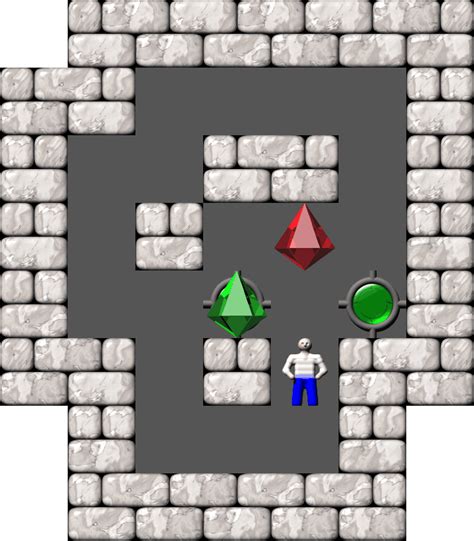 Play Ksokoban Level 46 Of Microban Easy Set — Free — Without Registration