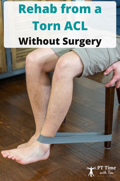 8 Best Acl Rehab Exercises Without Surgery Acl Tear Acl Rehab