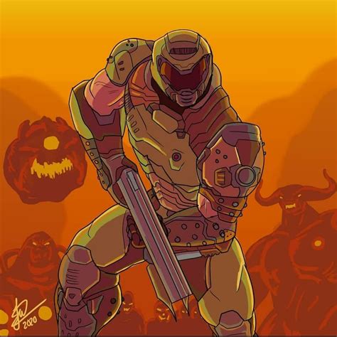 DOOM Eternal Fan art Фандом Фэндомы Разное