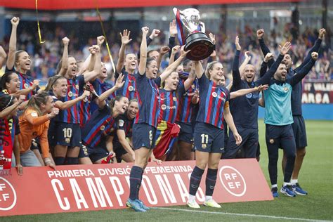 El Barça Femenino Sigue Haciendo Historia Y Conquista Su Octava Liga