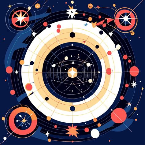Futuristic Space Exploration Futuristic Cosmos Vector Illustration Stock Vector Illustration