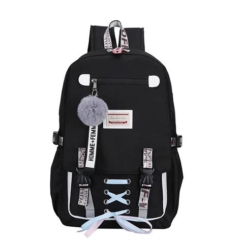 Cheap Bargain Guarantee Pay Secure Women Usb Port School Backpack Girls