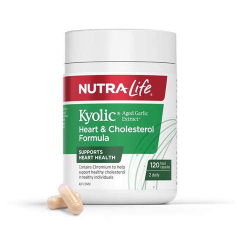 Nutralife Kyolic Aged Garlic Extract High Potency Formula 120 Capsules