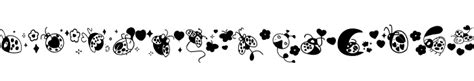 Sparkling Ladybug Font What Font Is