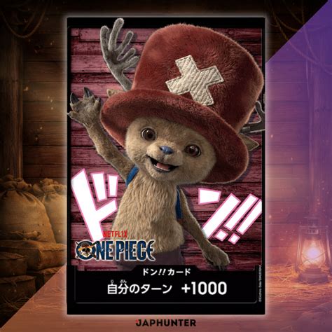 One Piece Netflix Chopper Don Promo Card Jpn Japhunter