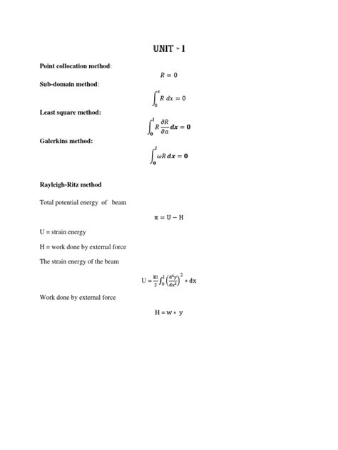 formulae involved in fem pdf finite element method computational