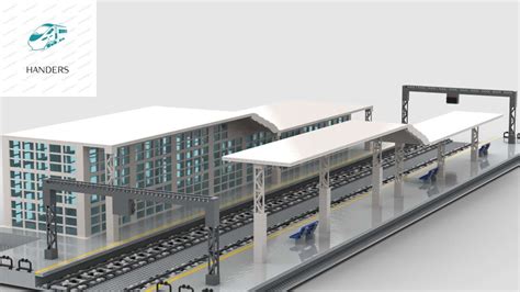 Lego Moc Wave Central Station By Handers Rebrickable Build With Lego