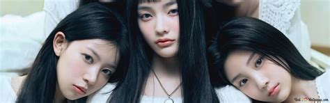 All Members Of Illit Girls Kpop Group 4k Wallpaper Download
