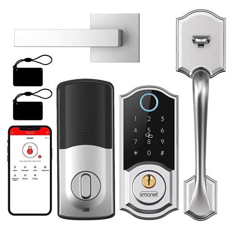 Buy Smart Door Lock For Front Door Smonet Keyless Entry Door Lock With
