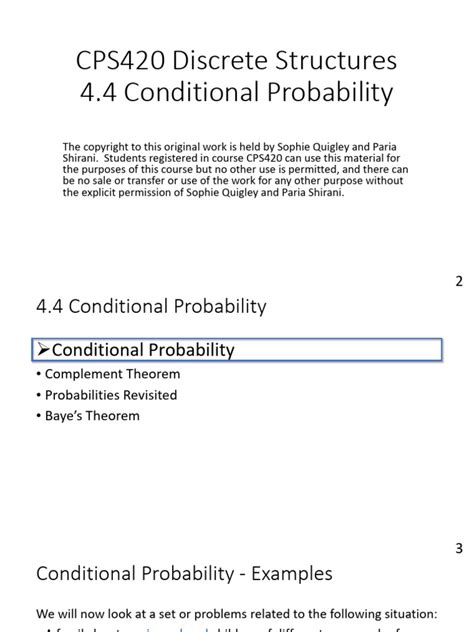 44 Conditional Probability Pdf Sensitivity And Specificity