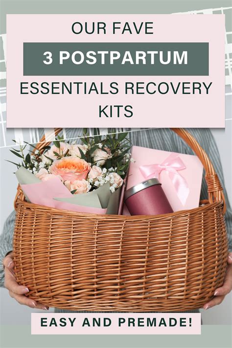 Postpartum Must Haves The Ultimate Recovery Kit For Mom Artofit