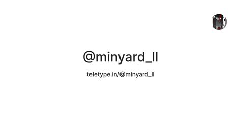 Minyardll — Teletype