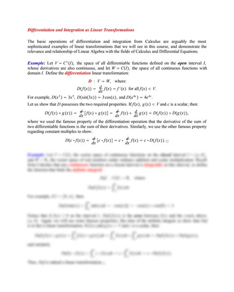 Solution Linear Transformations On General Vector Spaces Exercises Studypool