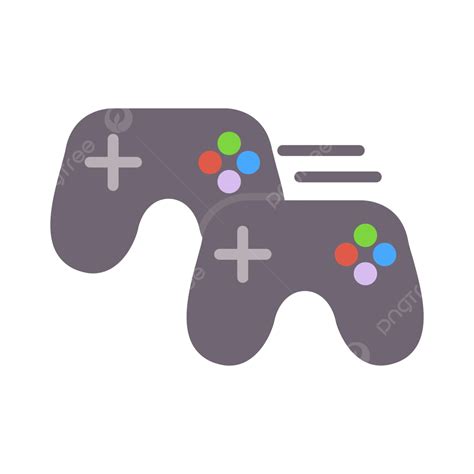 Multiplayer Flat Icon Vector Joysticks Multip Ps Png And Vector With